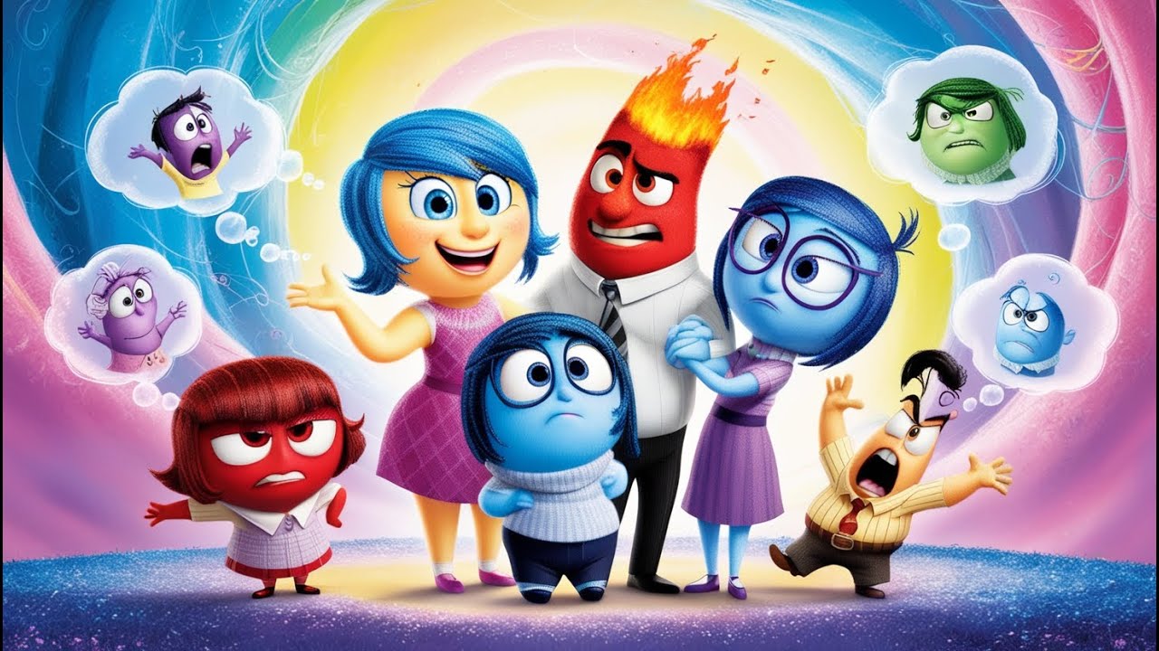 I zoom animated Inside out 2 Cartoon - YouTube