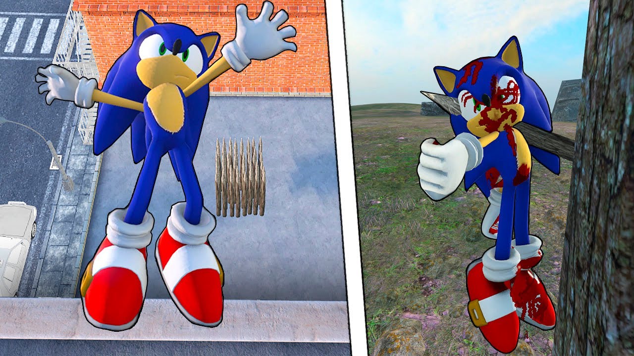 Sonic Ragdoll Physics | The Best Epic NPC Compilation #3 - YouTube