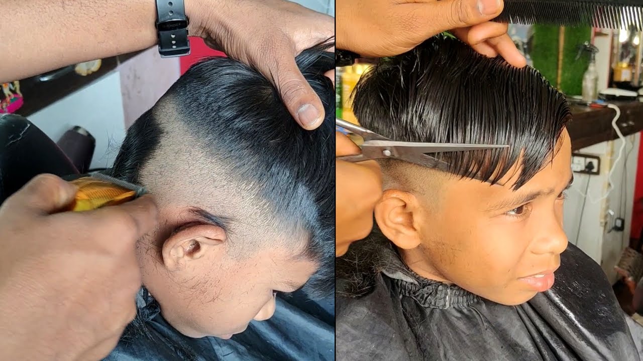 zero slope haircut boy cutting tutorial video 2023 - YouTube