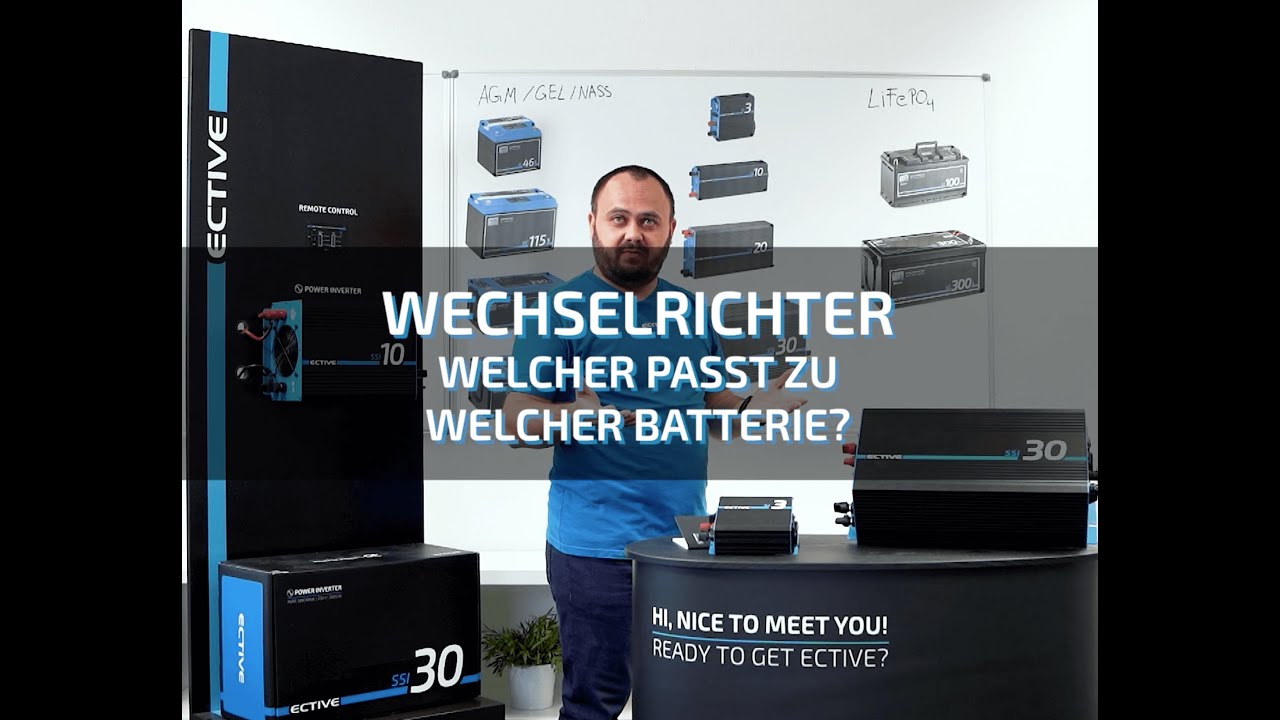Welcher Wechselrichter passt zu welcher Batterie? - YouTube