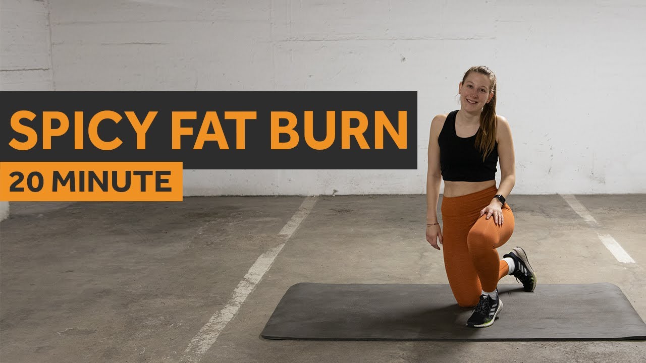 SPICY FAT BURN | 20 MIN Full Body Workout (no equipment) | #036 - YouTube