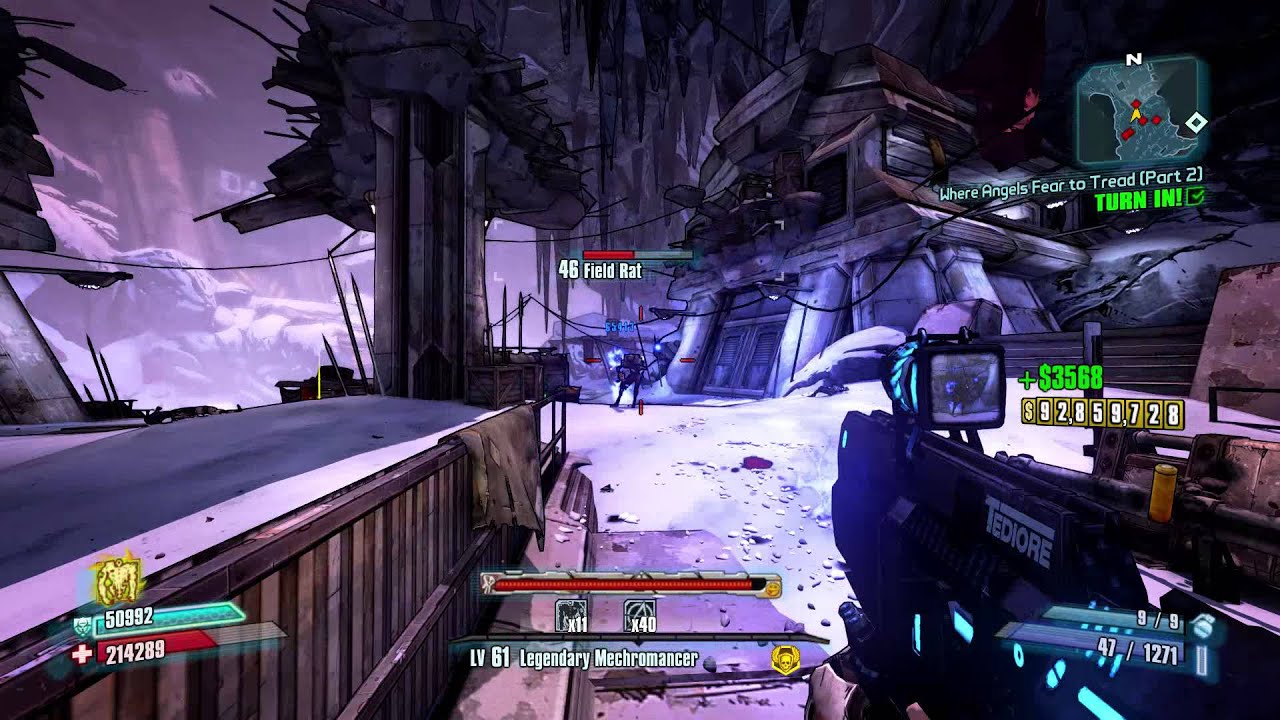 Borderlands 2: Sony Vegas Render Settings Test - YouTube