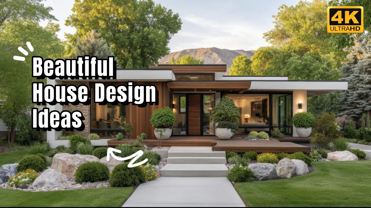 Small Beautiful House Design Ideas | Cozy Minimalist & Modern Micro ...