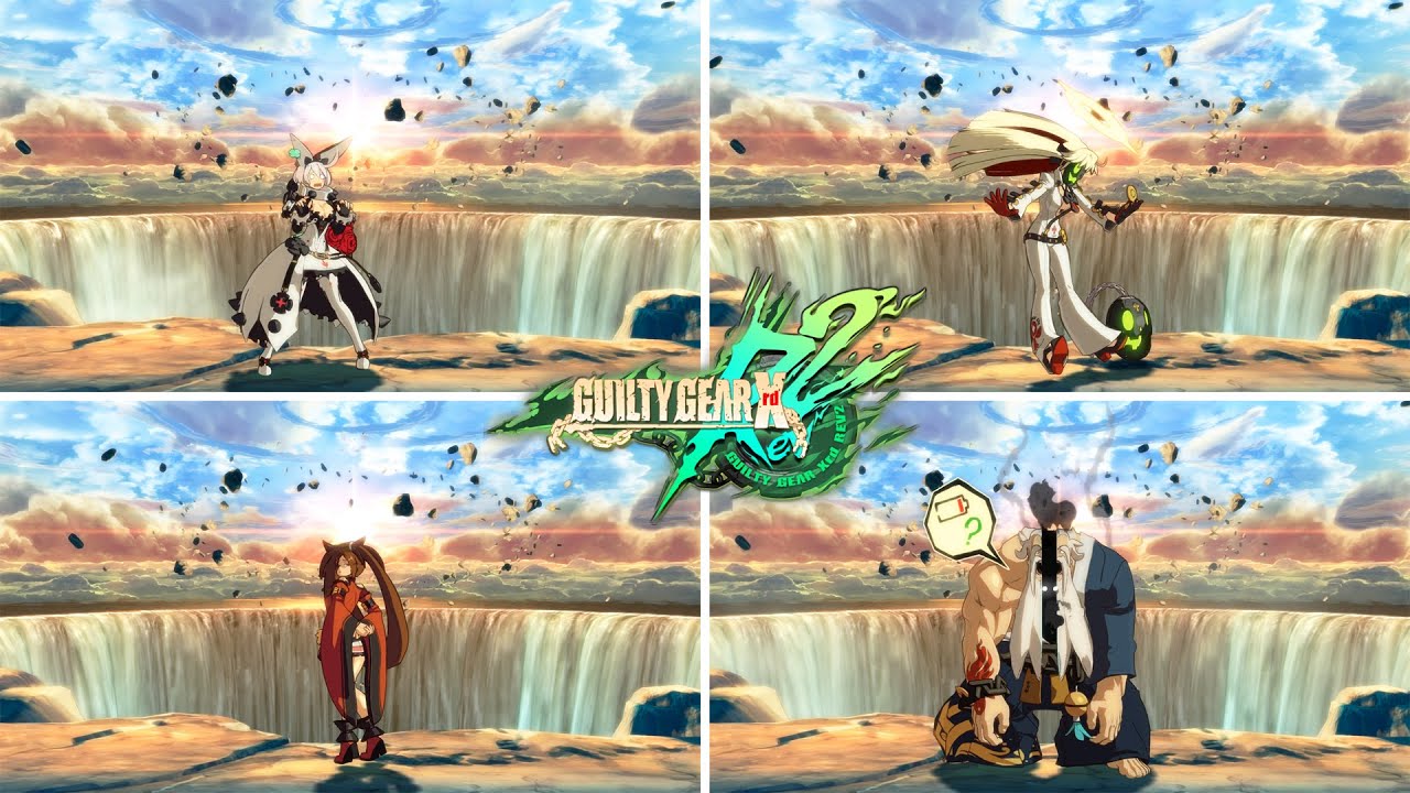 Guilty Gear Xrd Rev 2 - All Timeout Animations - YouTube
