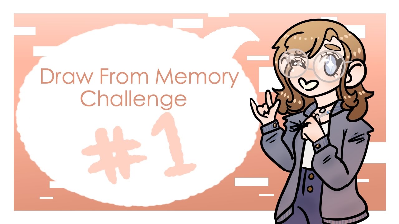 Draw From Memory Challenge #1 - Popular Anime Characters! - YouTube