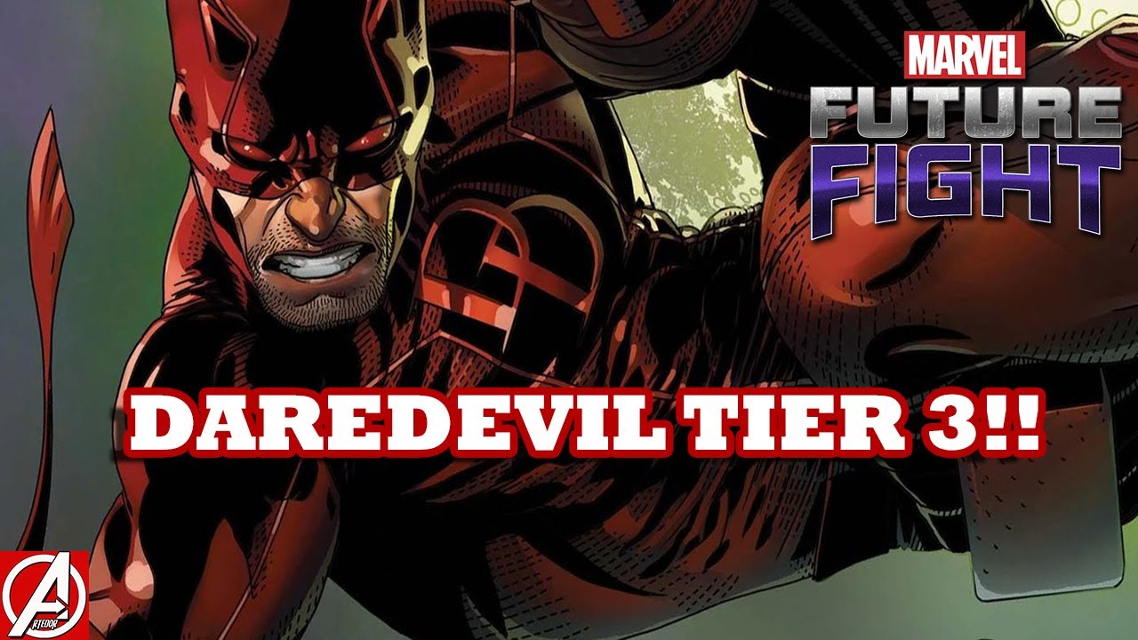 MARVEL FUTURE FIGHT DAREDEVIL TIER 3!! GAMEPLAY ESPAÑOL - YouTube
