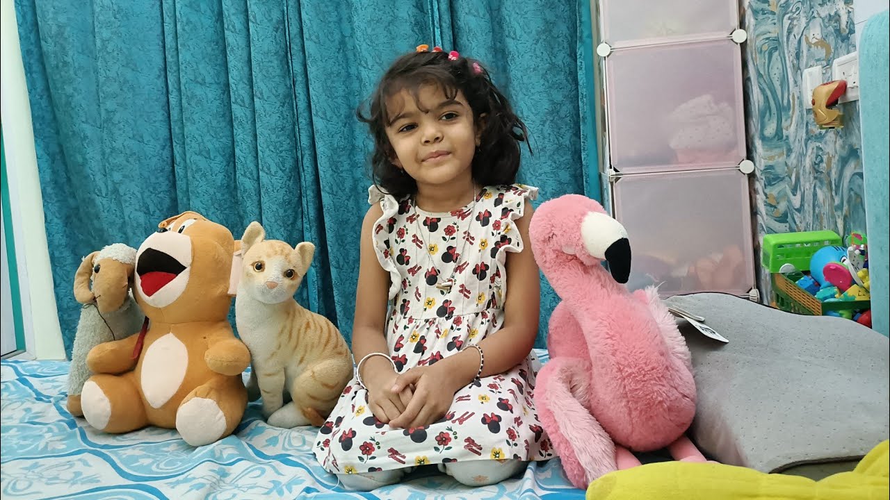 4 yr old Baby reciting all the family members names | Rhythm's ...