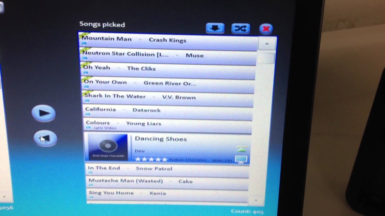 uPlay2 Edit Pre-Programmed Playlist Feature - YouTube