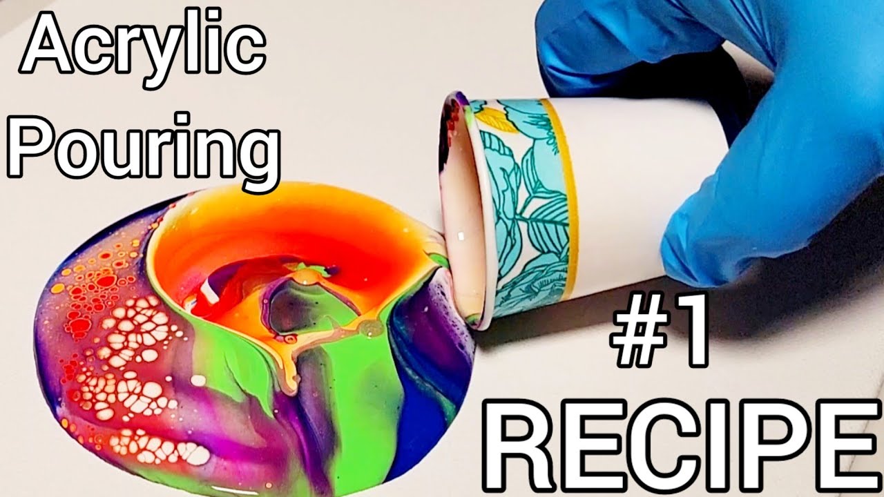 NEW! Use These 2 Products For ALL Acrylic Pouring Techniques! FANTASTIC ...