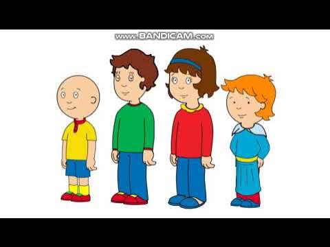 I Made the Accurate Caillou Characters on Wrapper Offline - YouTube