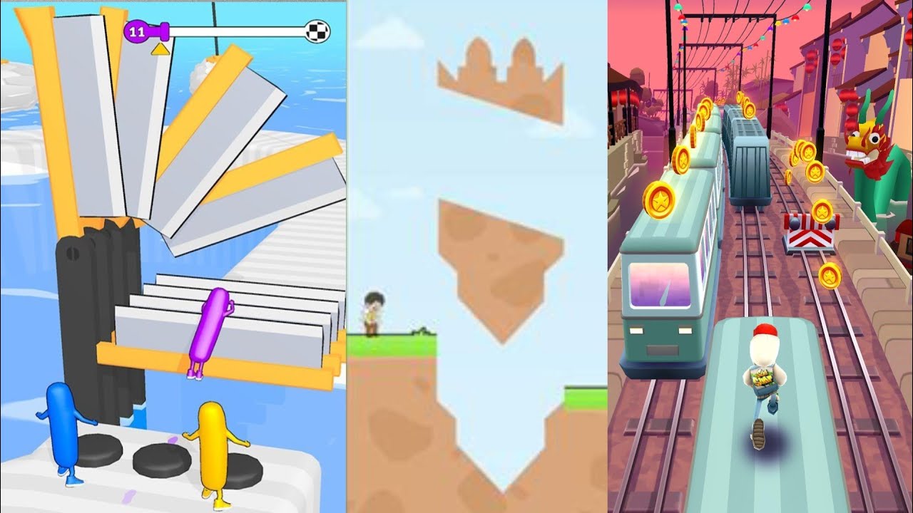 Running and cutting mind relaxing gameplay |DG ON| - YouTube