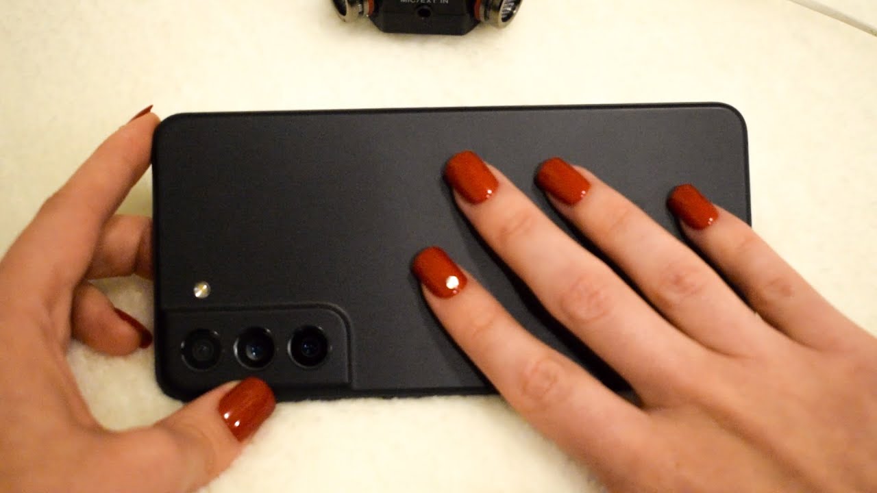 ASMR Satisfying Phone Scratching and Tapping - YouTube