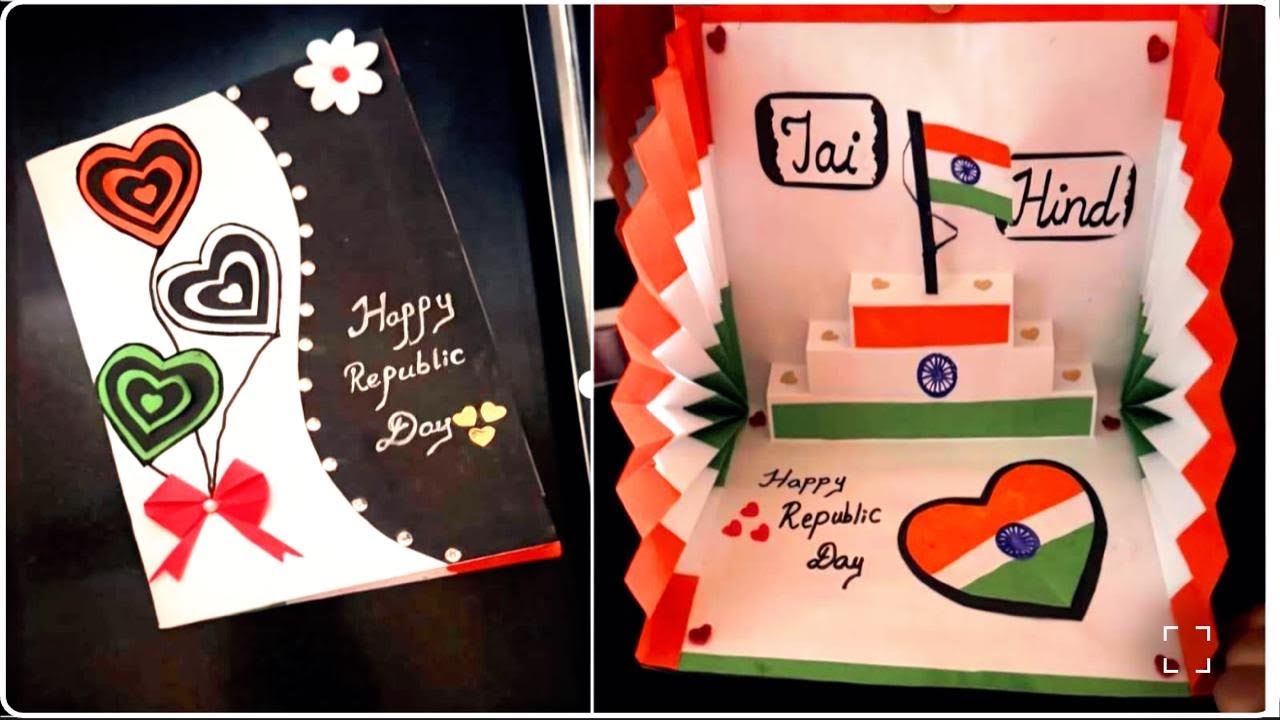 DIY-Republic day pop-up card making ideas easy /Republic day special ...