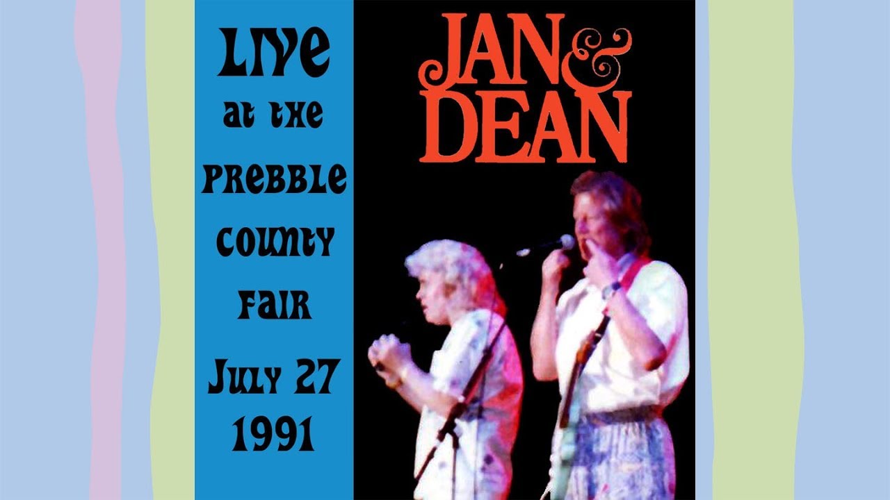 Jan & Dean @ the Prebble Co. Fair in Eaton, Ohio July 27,1991 - YouTube