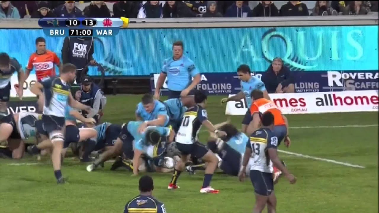Collapsed Scrums Play On - YouTube