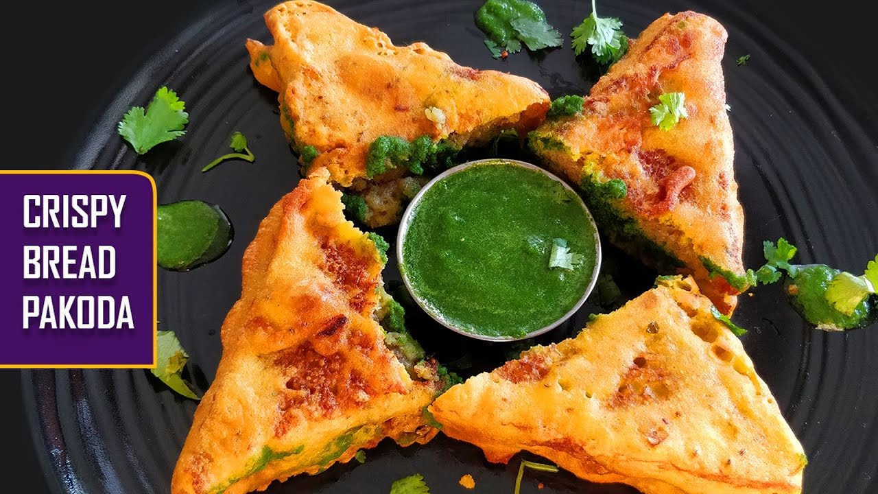 "Delicious Breakfast Bread Pakoda Recipe | Easy & Crispy Snack Idea!" # ...