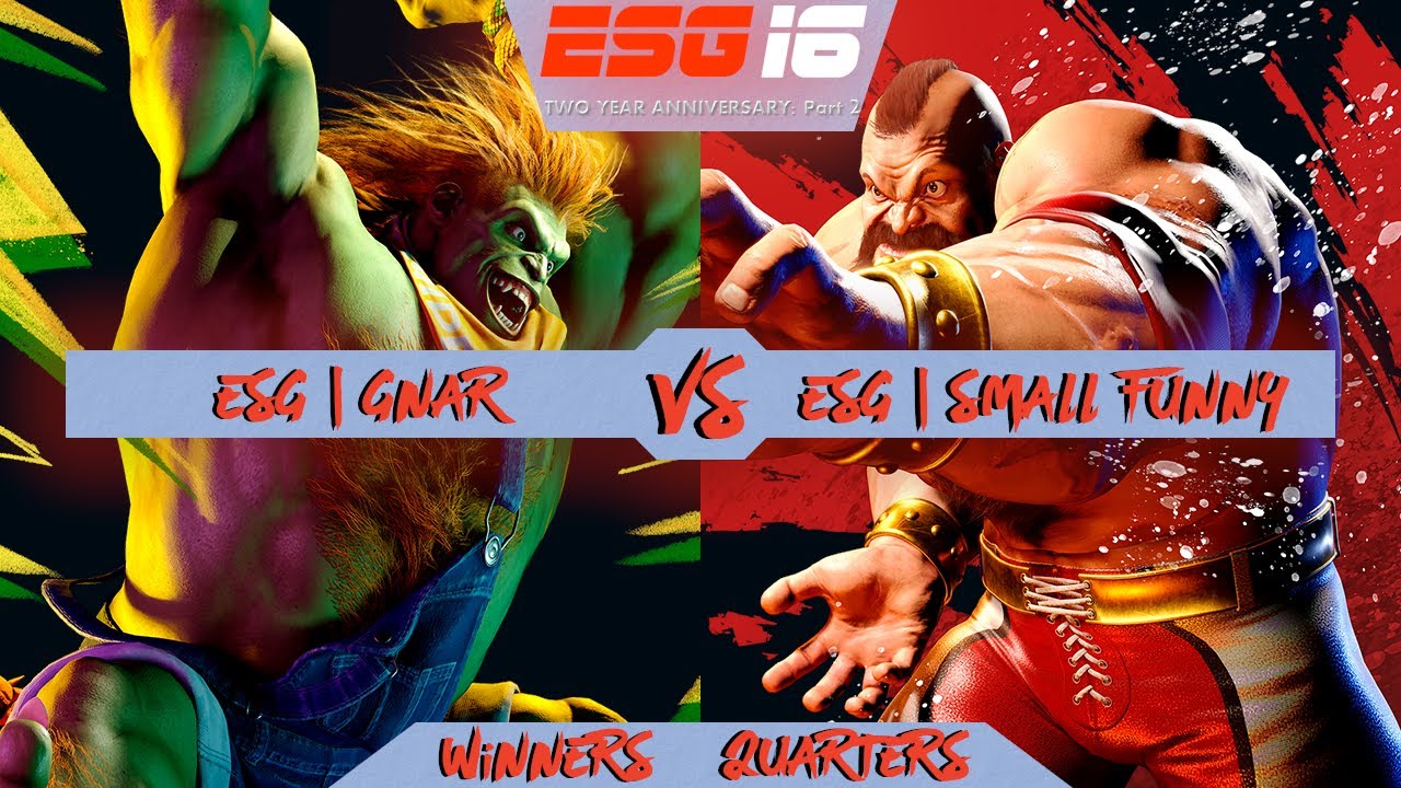 ESG FGC Monthly #16 - ESG | Gnar (Blanka) vs ESG | small funny (Zangief ...