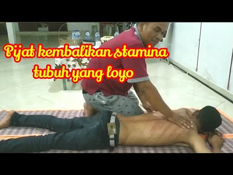 Pijat Enak atasi kelelahan tubuh - YouTube