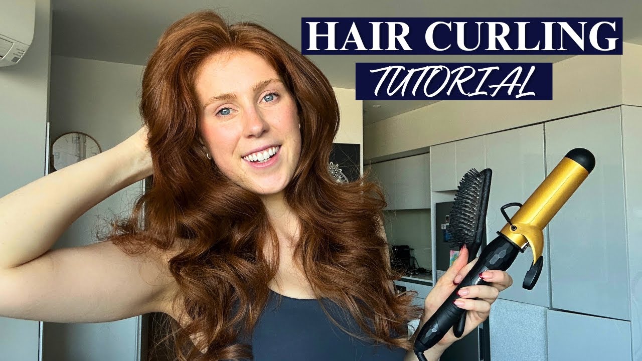 Hair Curling Tutorial… how I get the perfect BIG BLOW OUT!! - YouTube
