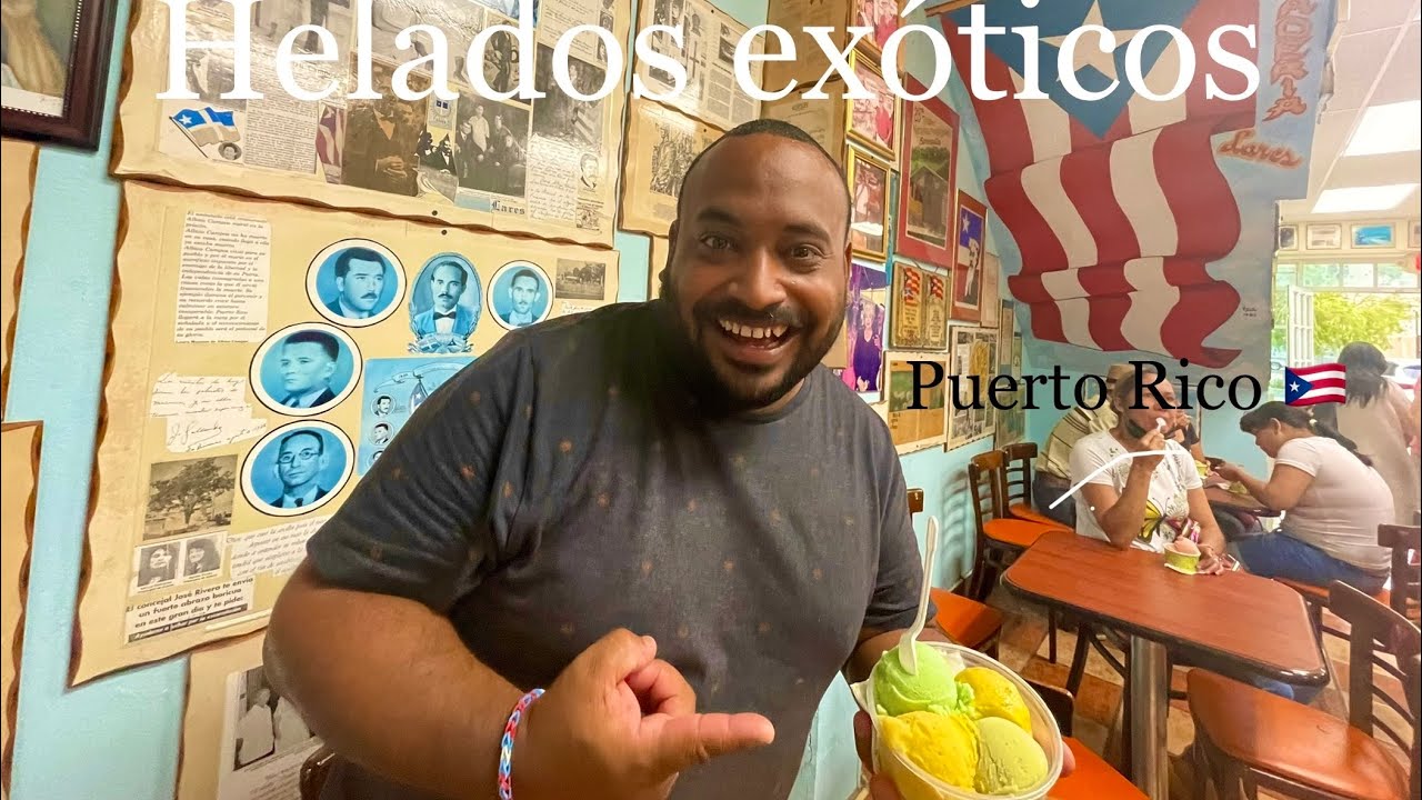 Los helados 🍨 más exóticos de Puerto Rico 🇵🇷 en Lares. - YouTube