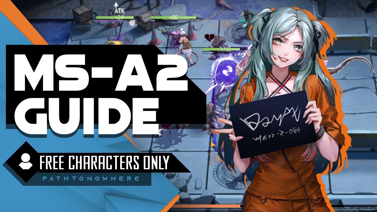 MS A2 Memory Anomaly II - Path to Nowhere Guide F2P Characters - YouTube