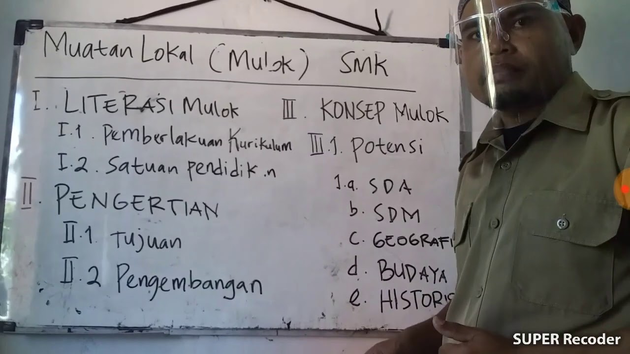 MULOK UNTUK SMK "Pembahasan Muatan Lokal" - YouTube