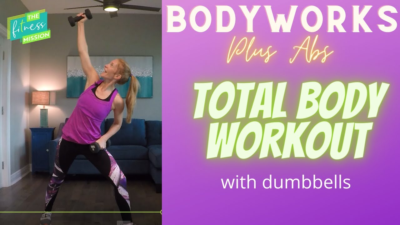 Bodyworks Plus Abs: Low Impact Total Body Conditioning with dumbbells ...