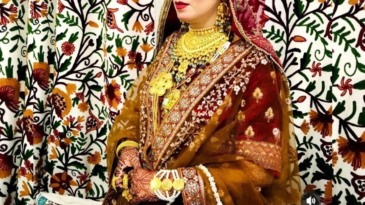 Beautiful & gorgeous Kashmiri Brides wearing heavy jewellery #jewellery ...