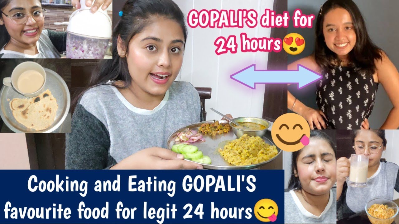 Cooking and Eating only @Gopali favorite food for 24 hours | Epic Food ...