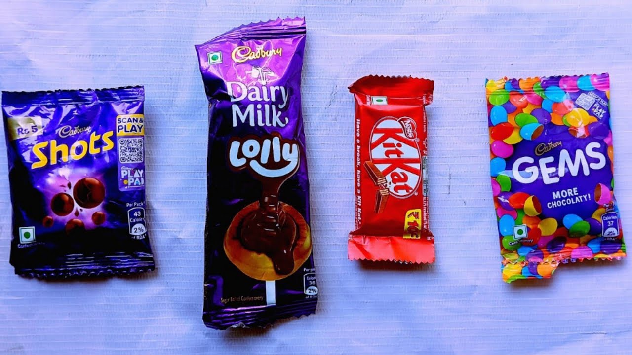 Horlicks cadbury gems gems 5star3d dairy milk kitkat crispellow asmr ...