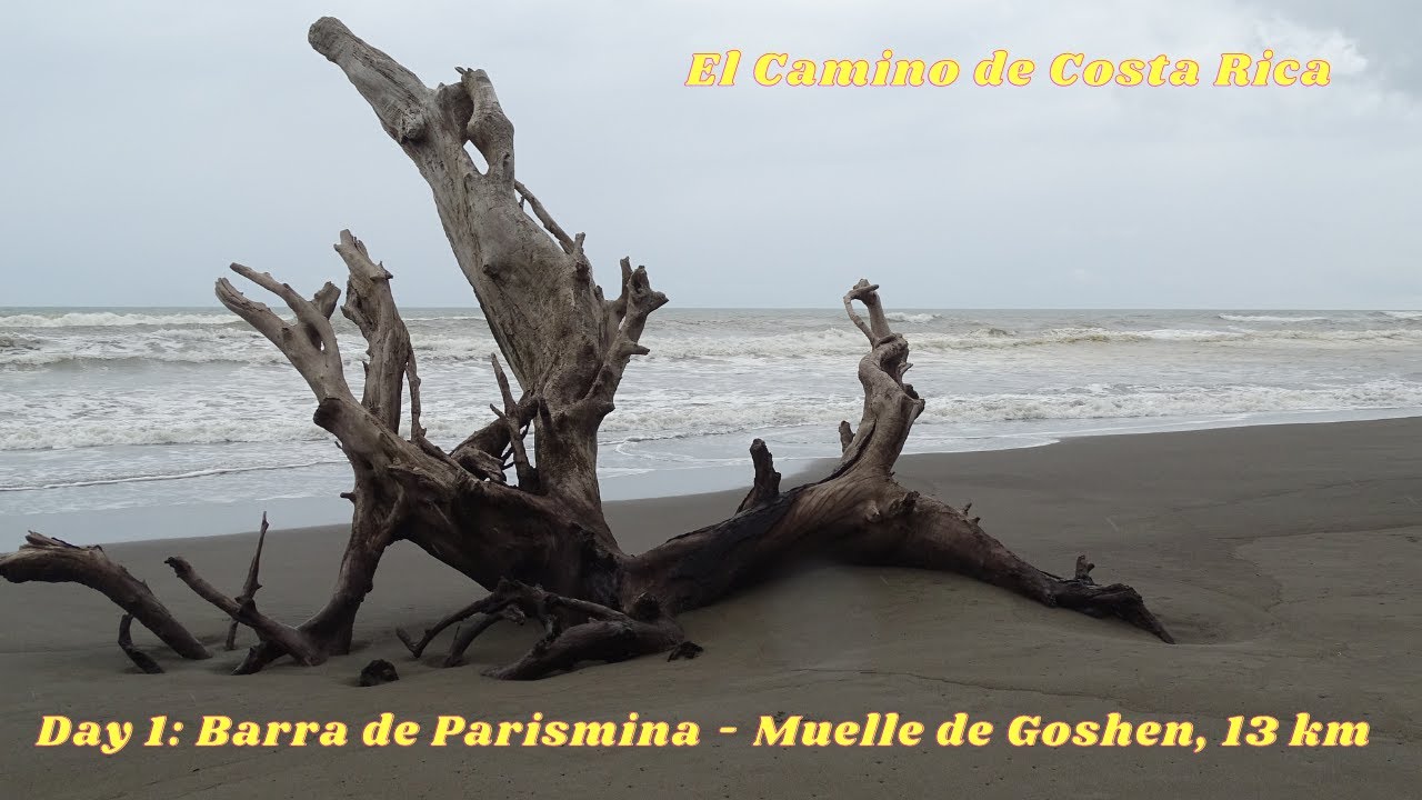El Camino de Costa Rica, Day 1: Barre de Parismina - Muelle de Goshen ...