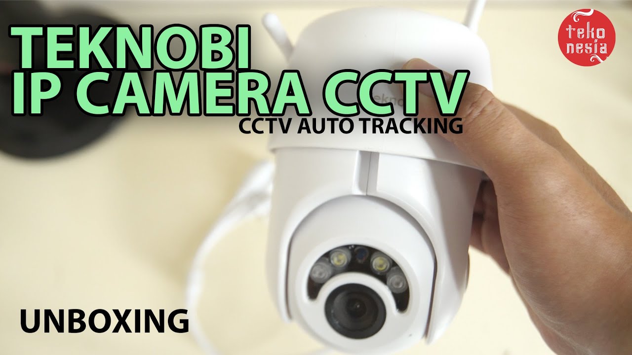 UNBOXING CAMERA CCTV WIFI PTZ AUTO TRACKING - YouTube
