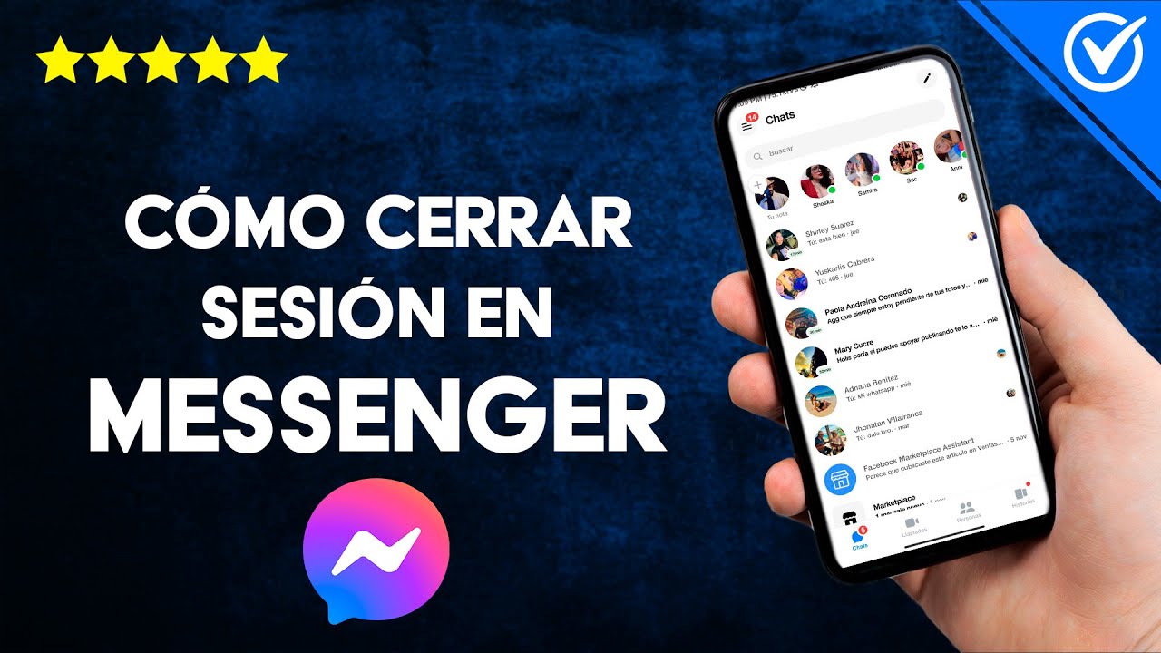 Cómo CERRAR SESIÓN en Messenger - Desconéctate de tus Conversaciones ...