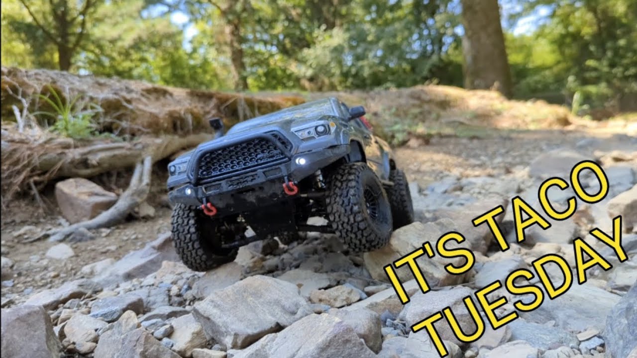 element Knight runner 1/10 scale RC truck rock crawl - YouTube