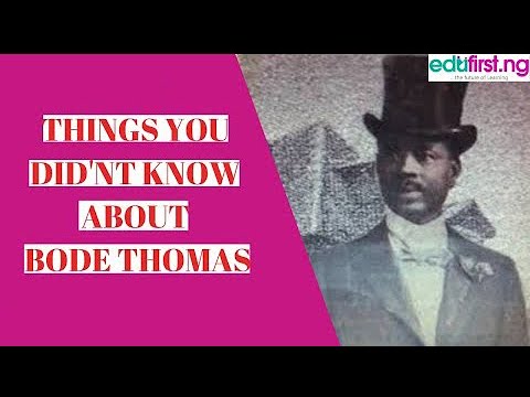 The story of Bode Thomas, a Nigerian legendary who died barking like ...