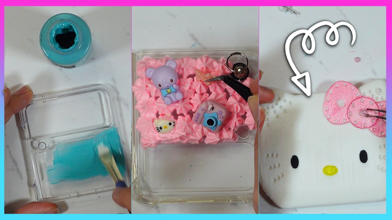 I Make Custom Phone Cases for my Samsung Galaxy Z Flip 3 - YouTube