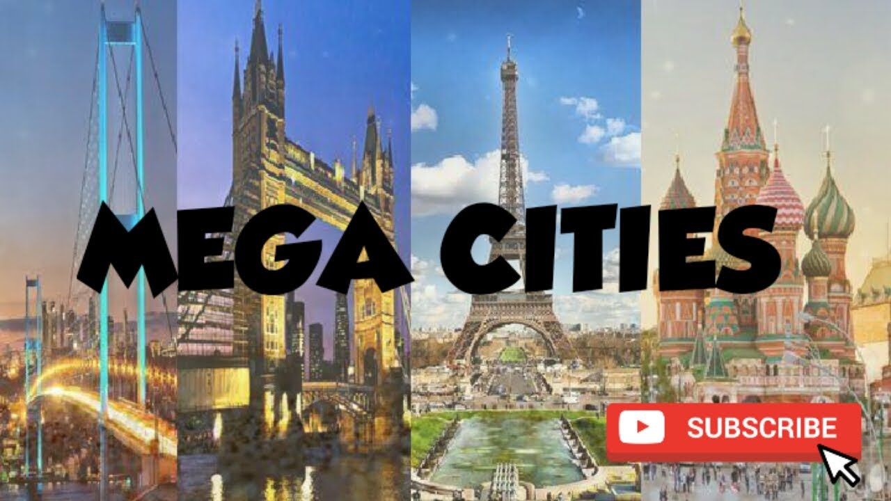 Top 10 mega cities 2020 - YouTube