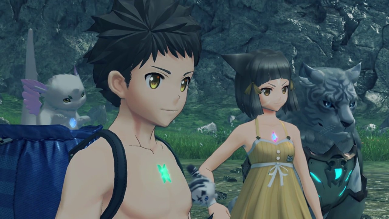Xenoblade Chronicles 2 Swimsuit Edition Cutscene 059 - Vengeful Kids ...