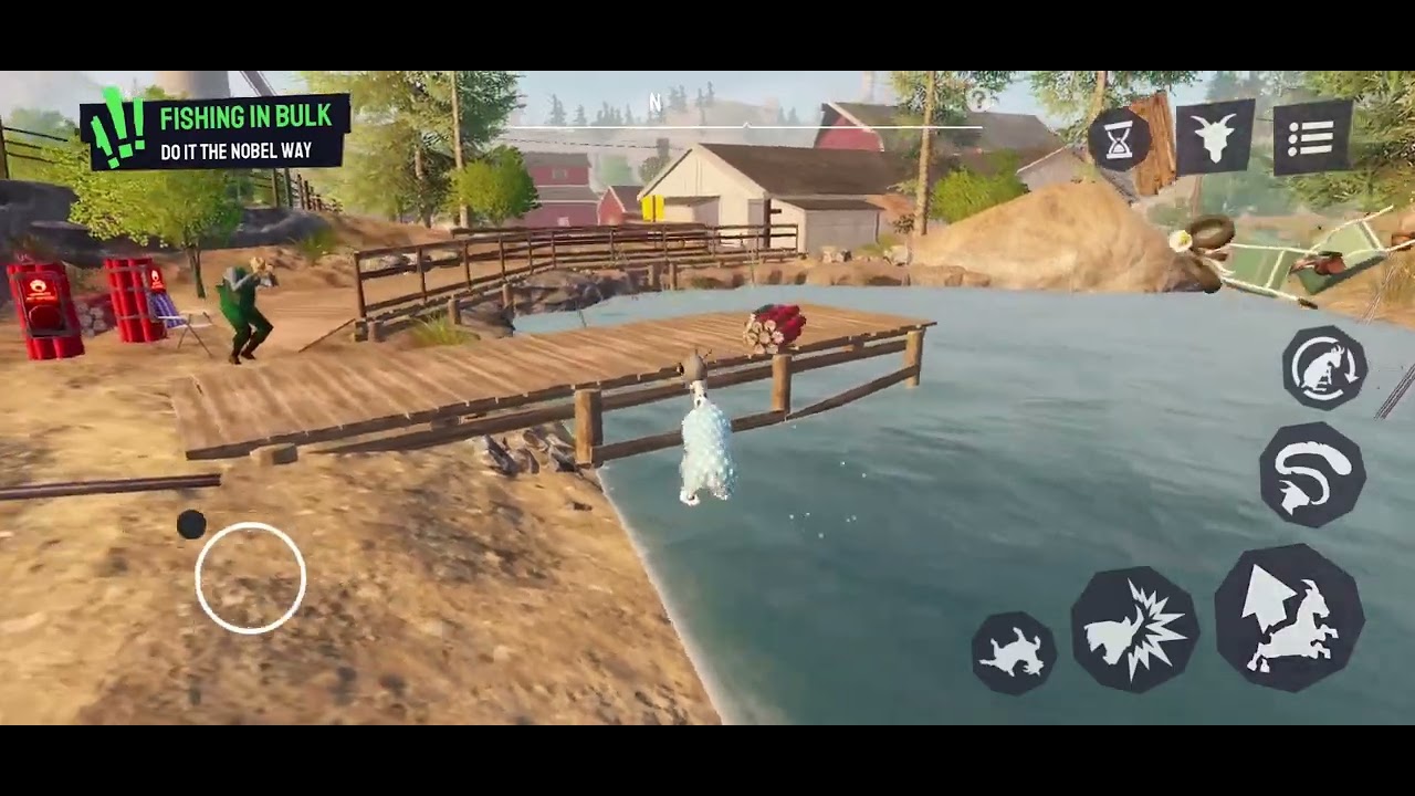 Goat Simulator 3 EVENT:Fishing In Bulk - YouTube