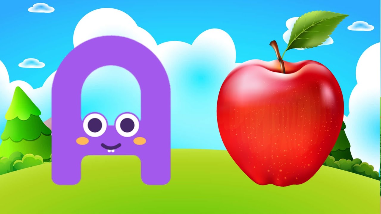 Phonics Song for Toddlers | A for Apple | Phonics Sounds of Alphabet ...
