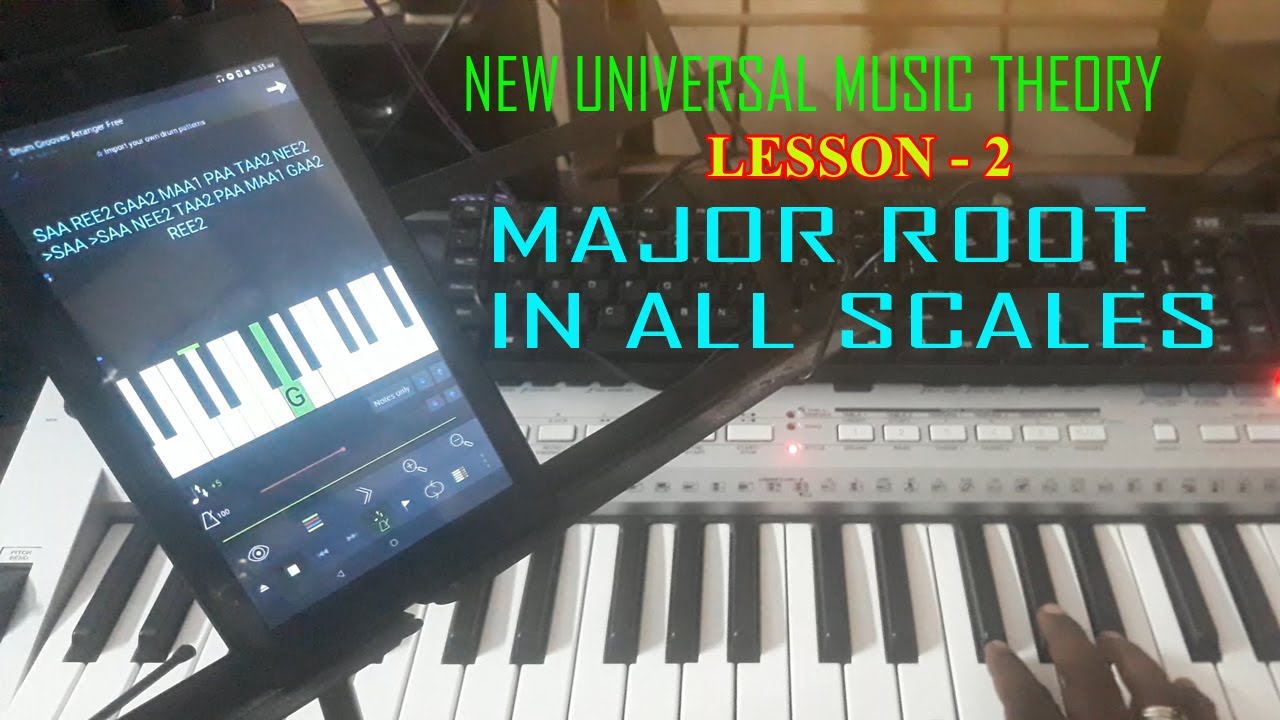 MAJOR ROOT IN ALL SCALES / LESSON 2 - YouTube