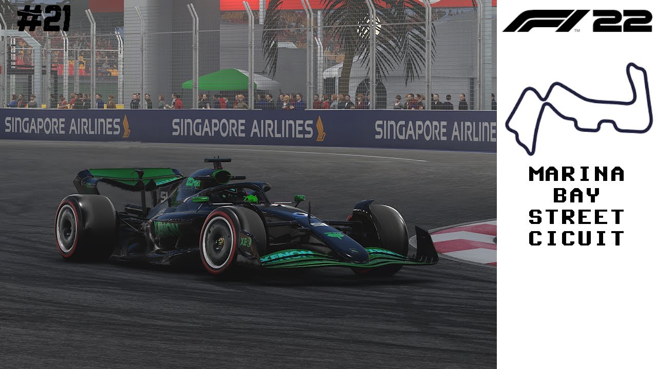F1 2022 I Dasker Team | Marina Bay I Hot Lap #21 - YouTube