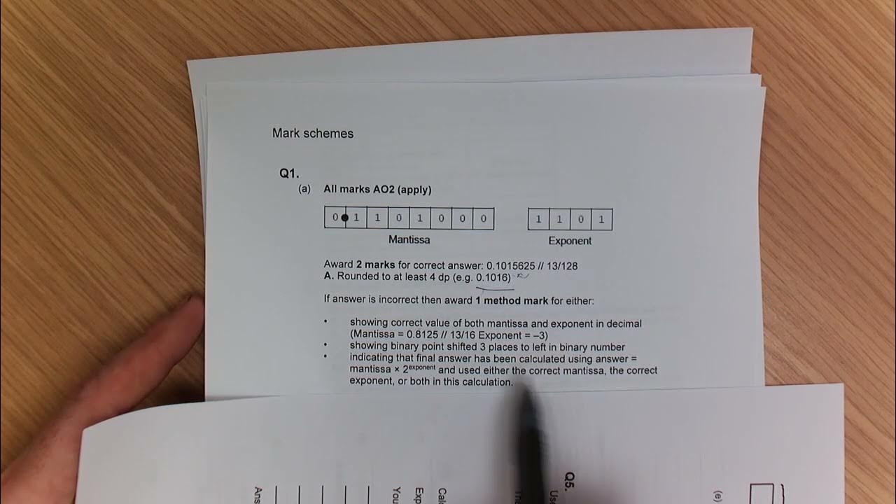 Calculate Floating Point Binary - YouTube