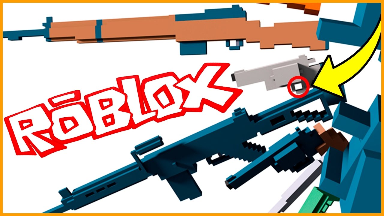 ARMAS DE LA VIDA REAL EN ROBLOX!! - YouTube