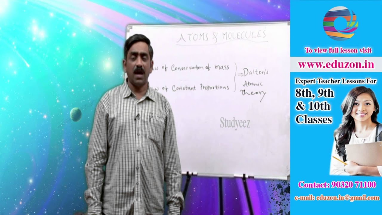 Atoms And Molecules 9th Class Physical Science YouTube Atoms And Molecules 9th Class Physical Science YouTube