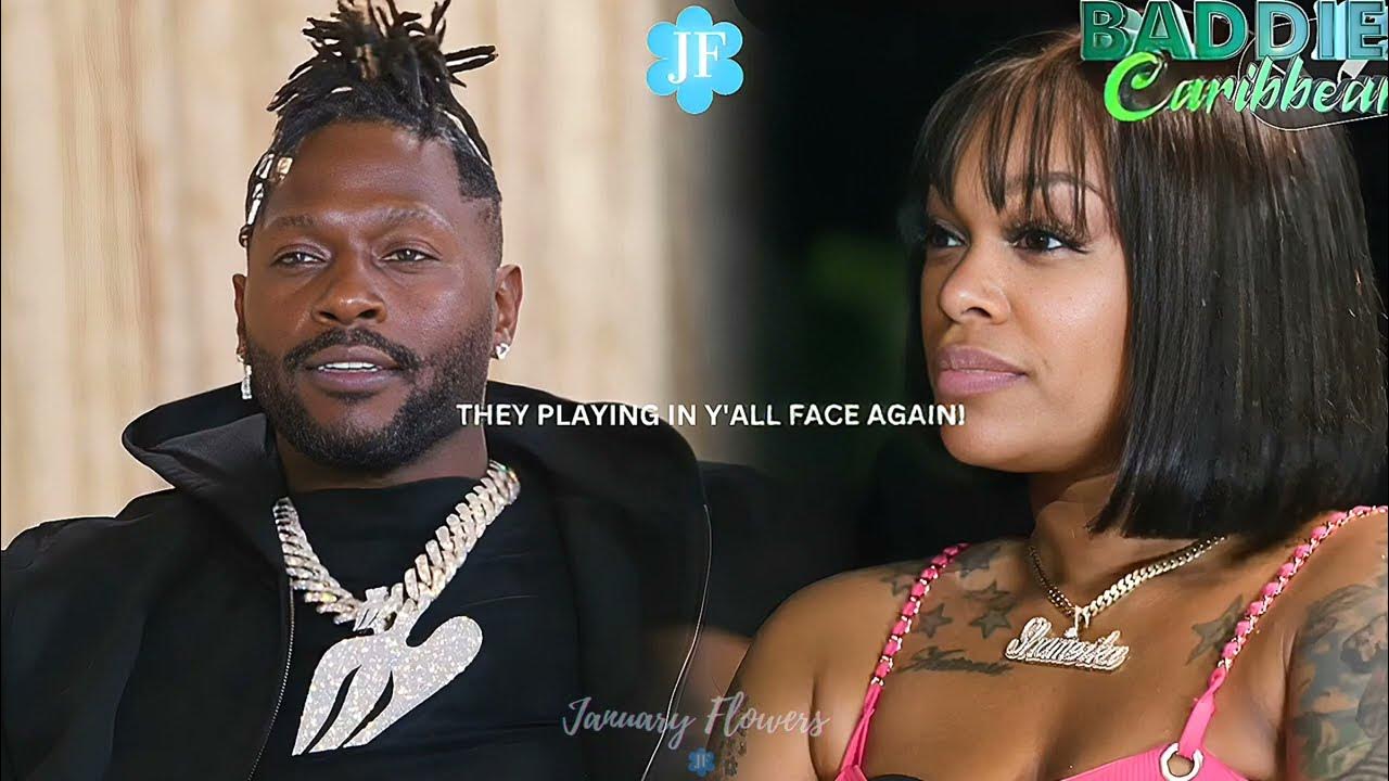 Antonio brown & NUNU the NEW Chrisean & blueface of Zeus? 2 MORE ...