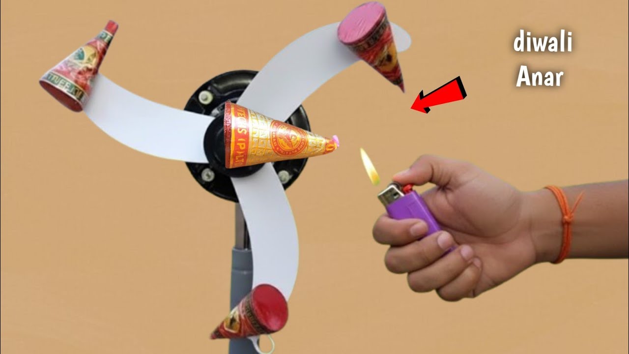 “Table Fan vs Diwali Anar 💥 | Crazy Diwali Experiment 2025” - YouTube