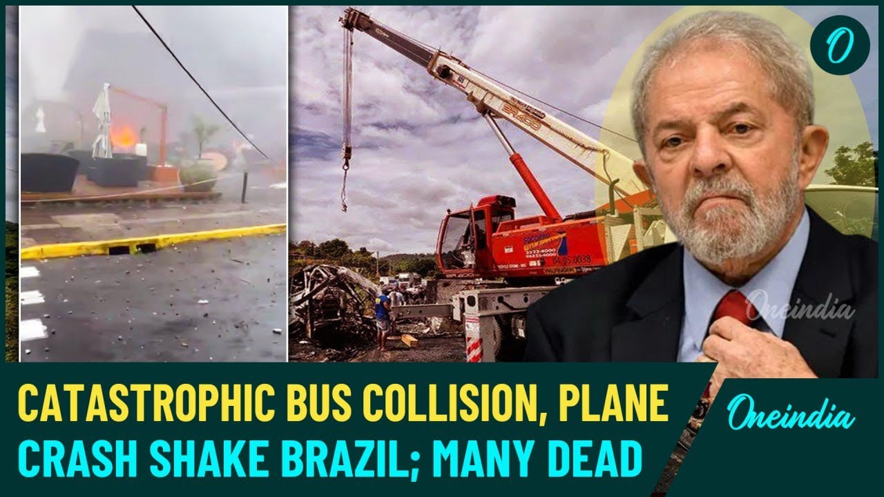 Double Disaster in Brazil: 38 Killed in Bus Crash, Plane Carrying 10 ...