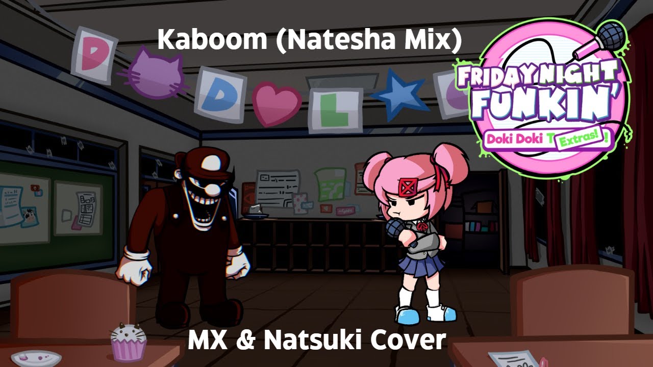 (75000 Views Special) FNF' - Kaboom (Natesha Mix) But It's MX and ...