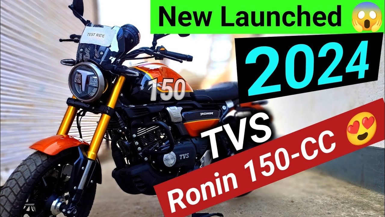 New launched 😱 2024 TVs Ronin 150-cc 😍 @SrjVlog60 #ronin #tvsronin ...
